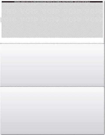 Blank Check Forms – CHAX SOFTWARE INC